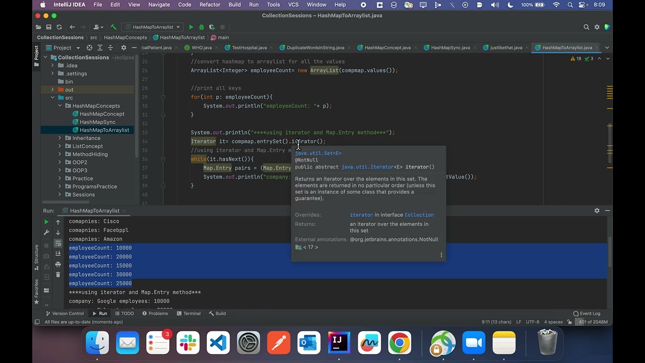 42 #13   How to convert HashMap to ArrayList in Java?