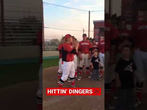 Singles, doubles, triples, DINGERS! π£ #shorts