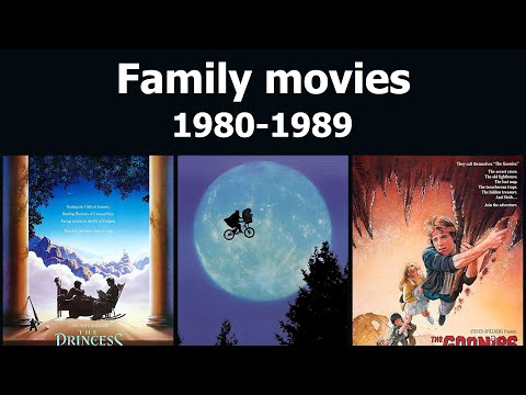 Family movies from the 1980s