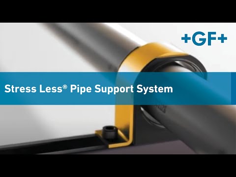 Stress Less® Pipe Support System: Finally, a support system engineered for plastic pipe