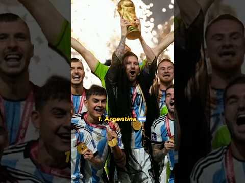 Top 10 Best Football Teams in The World 2024 #shorts