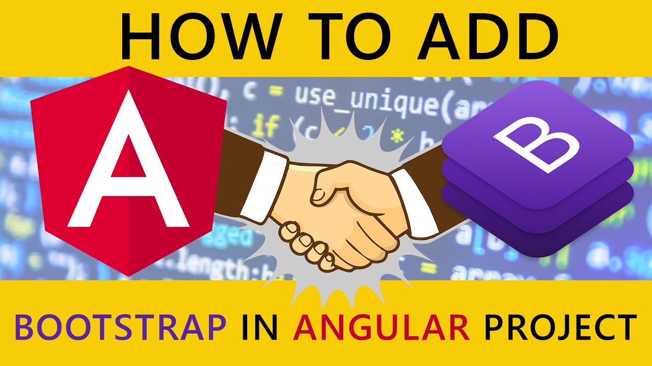 How to add Bootstrap in Angular 8 project? | Angular Quick tip