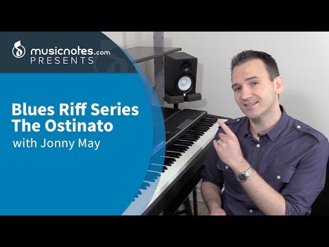 Blues Riff Series - The Ostinato - Piano Lesson with Jonny May