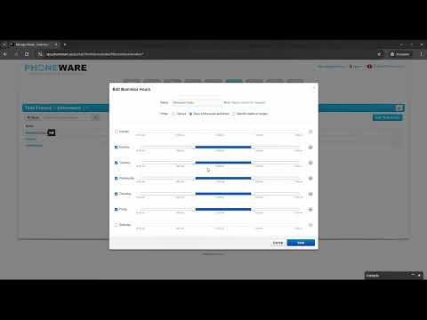 Phoneware Netsapiens Manager Portal Training