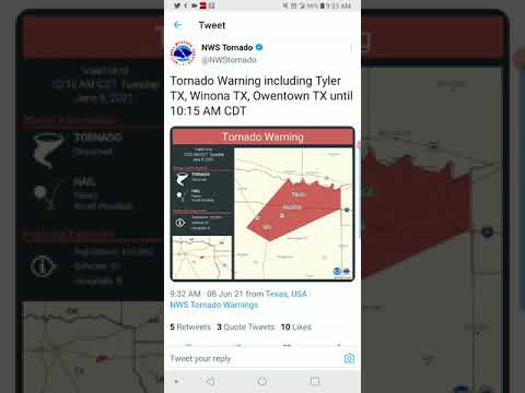 Tyler, Texas Tornado 6-8-21