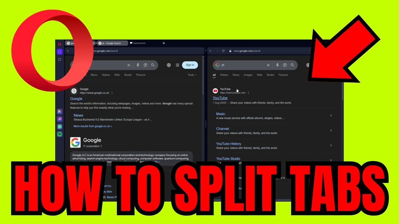 How To SPLIT TABS In Opera Browser (QUICK & EASY) 2026