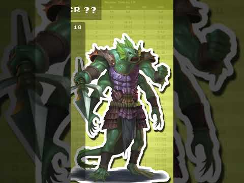 Exposed D&D 5e Sahuagin Baron Challenge Rating #Shorts