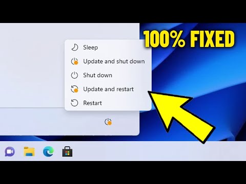Remove Update And Shut down or Update and Restart Option in Windows 11/10 - How To Disable Updates ✅