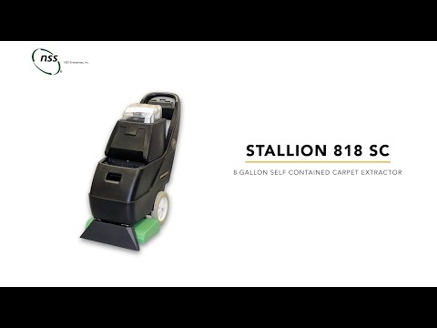 NSS® Stallion 818 SC Self-Contained Carpet Extractor - 8 Gal | 4 State ...