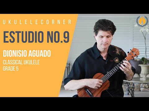 Dionisio Aguado Estudio No. 9 performed on Ukulele by Jeff Peterson