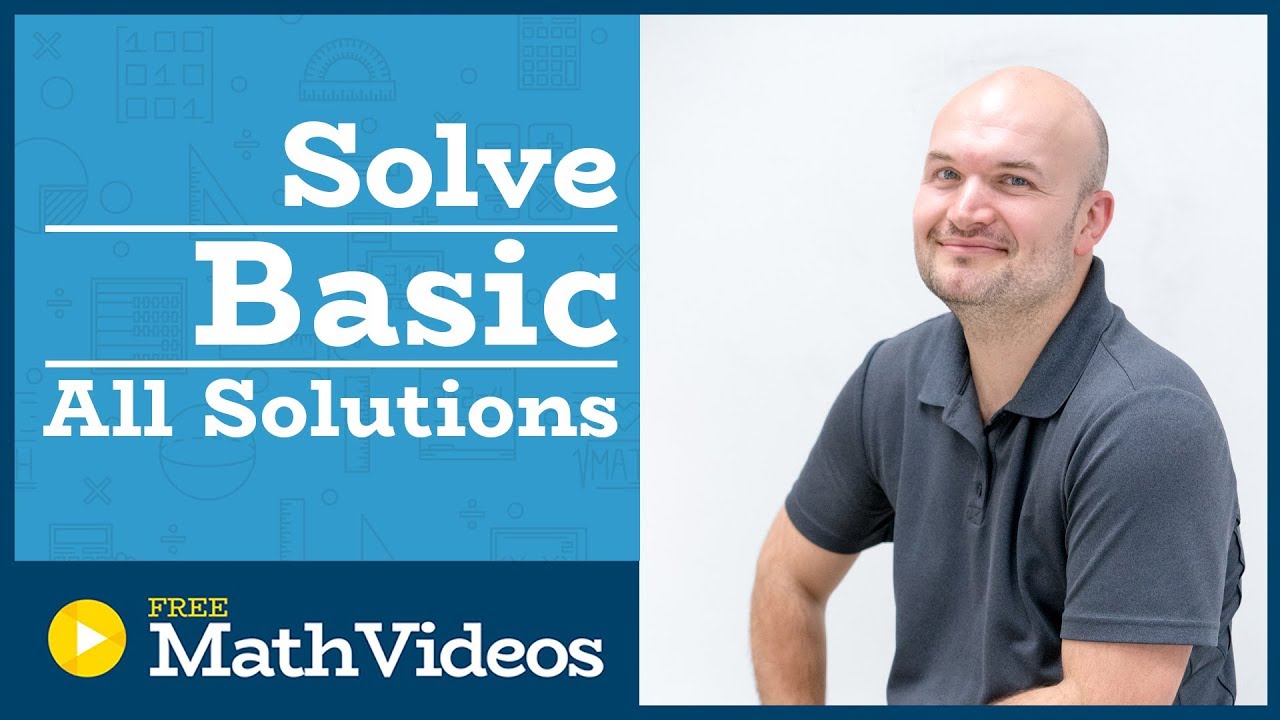 Master Solving for all of the solutions for trigonometric equations