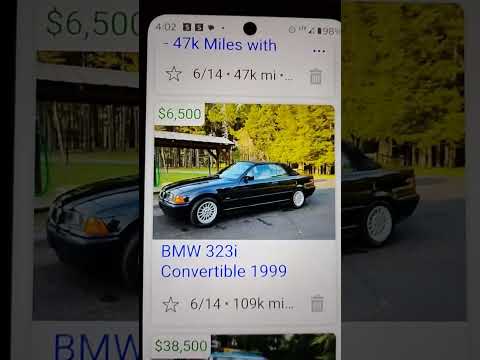 1999 bmw 323i 109k 6,500 nice car like new