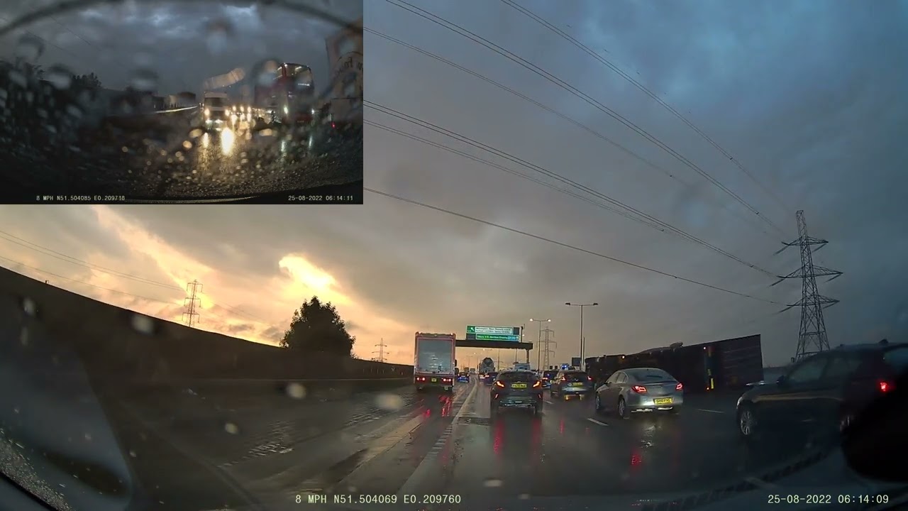 25082022 Lorry Overturned A13
