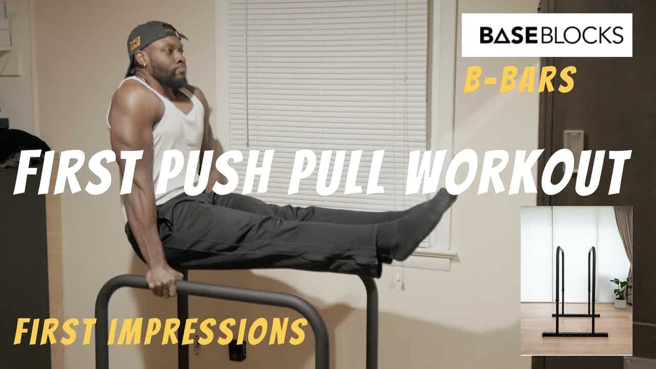 B-Bars review: Height and Width adjust parallel bars by Baseblocks