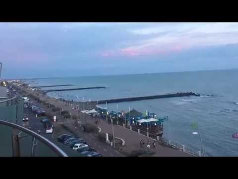 Sunset at the Beach - Ostia (near Rome) Italy - 19 June 2016