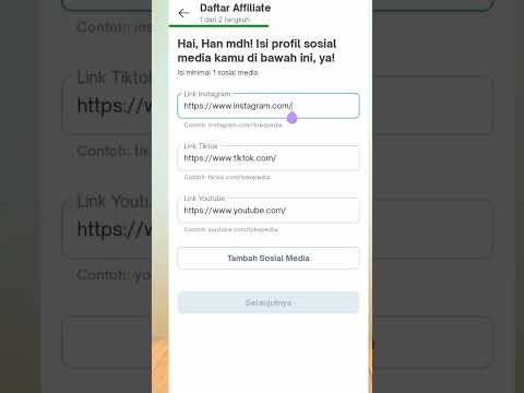 CARA DAFTAR TOKOPEDIA AFFILIATE TERBARU 2022