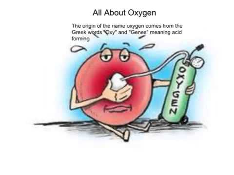 The Element Of Oxygen