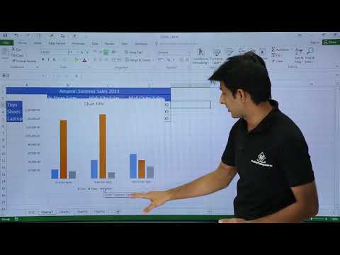 MS Excel - Column Chart
