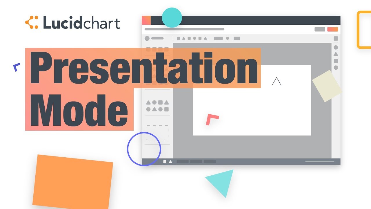 Presentation Mode in Lucidchart