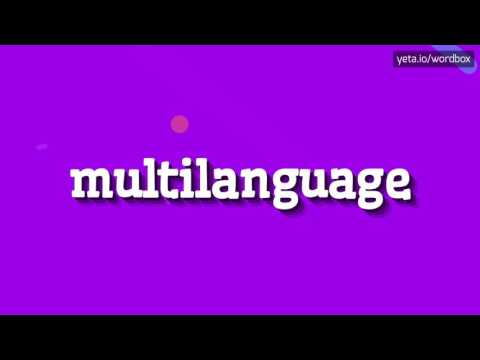 MULTILANGUAGE - HOW TO PRONOUNCE IT!?