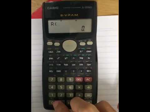 Calculate Normal Distribution with Casio Calculator fx-570ms