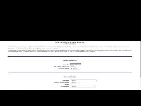 PAYING NEW JERSEY STATE INCOME TAXES