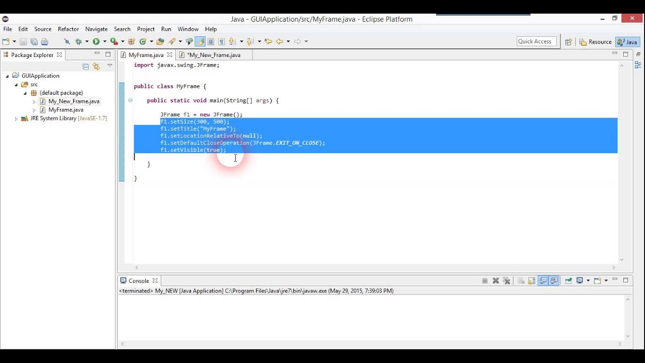 Java GUI Tutorial 2 (Sinhala)