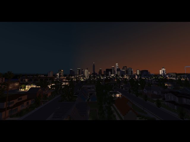 Los Angeles Map 80% Minecraft Map