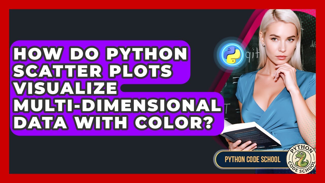 How Do Python Scatter Plots Visualize Multi-dimensional Data With Color? - Python Code School