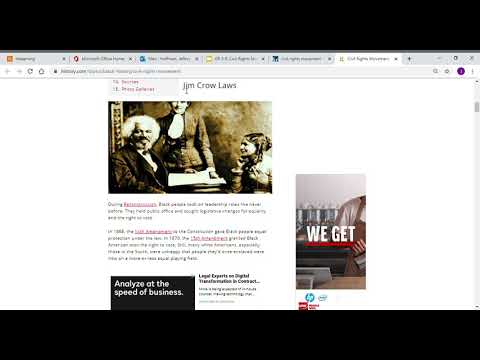 Civil Rights Movement Timeline, Key Events & Leaders HISTORY Google Chrome 2021 03 07 09 10 58