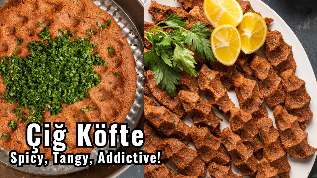 Cig Kofte Recipe | Turkish Street Food at Home