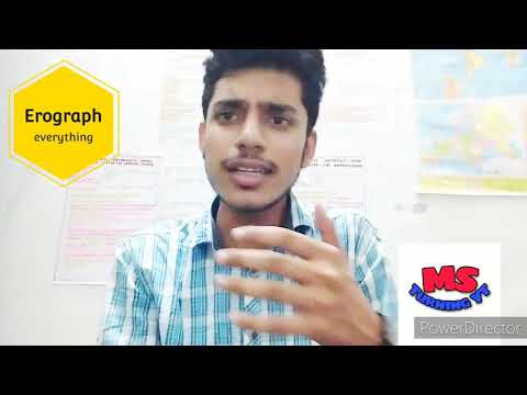 what is the erograph, definition, advantage, disadvantage, uses specification