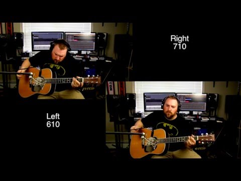 Mic Preamp Shootout - Universal Audio SOLO 610 vs Universal Audio 710 (Martin D35)