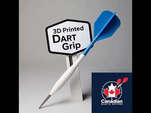 Custom 3D Printed Dart Grip