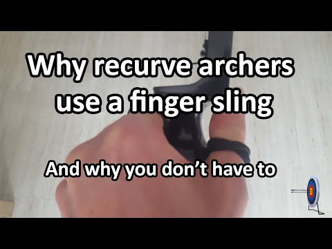 THE REAL REASON why most archers use a finger sling (and why you don't have to)