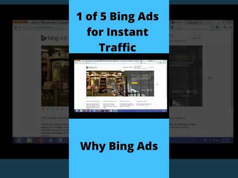 Instant Traffic for Pennies with Bing Text Ads | Get Keywords Maximize $500 Special Limited #shorts