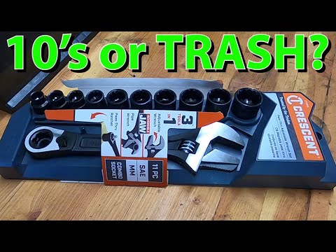 CRESCENT 3/8 Drive Adjustable Wrench - 10's or Trash?