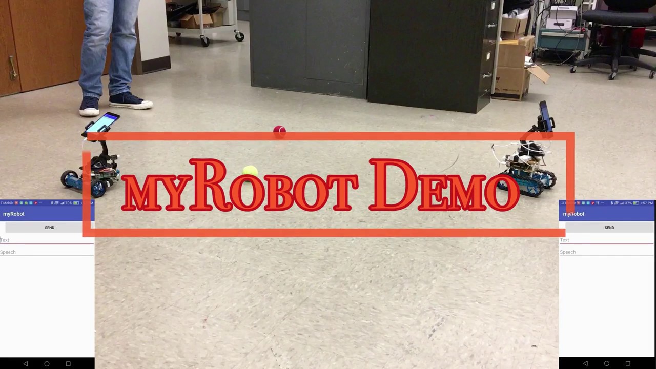ROS Based Robot Android Demo