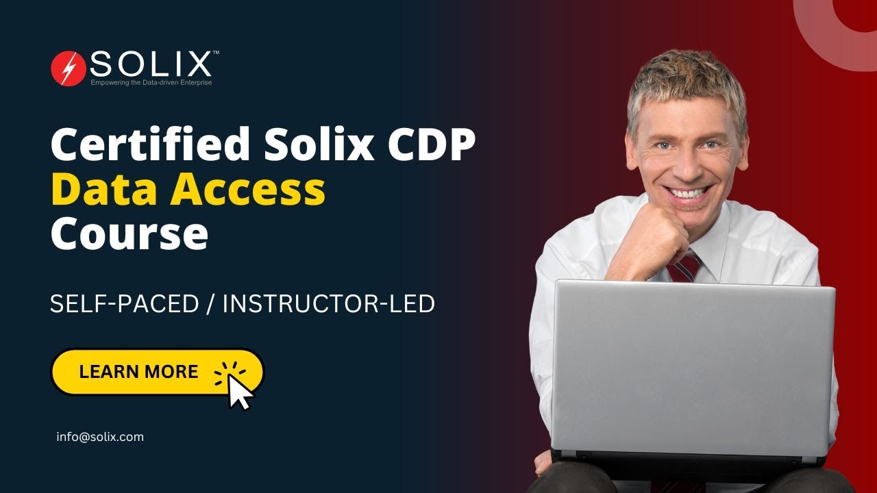 Solix Common Data Platform (CDP) Data Access Course