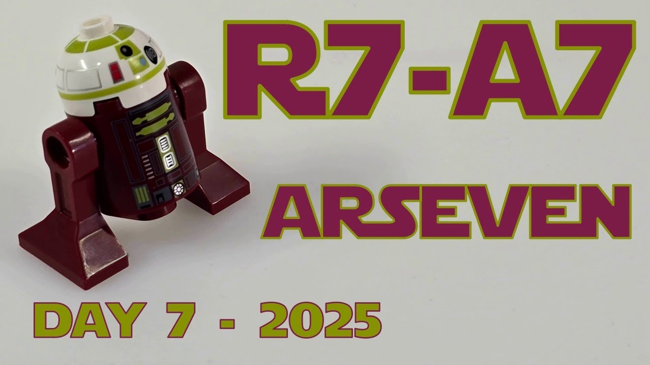 LEGO Star Wars Advent Calendar 2025 – Day 7: R7-A7 (Set 75418)