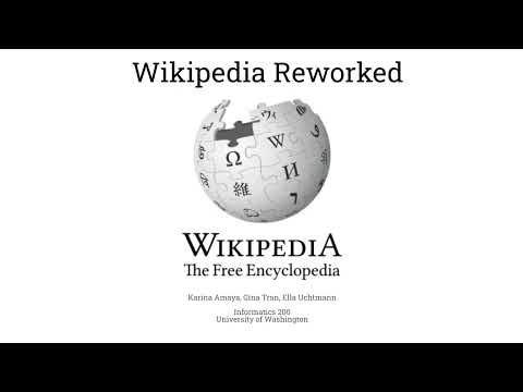 Wikipedia Reworked – AD – Karina Amaya, Gina Tran, Ella Uchtmann