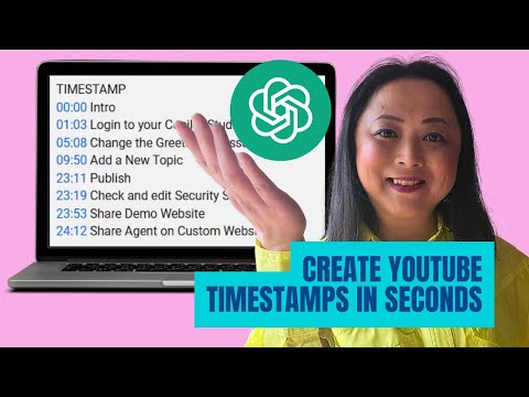 Create YouTube Timestamps Chapters in Seconds using ChatGPT AI Tool