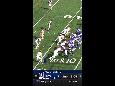 Saquan Barkley in for the Touchdown vs. Commanders