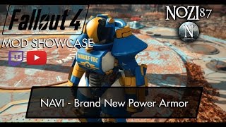 Fallout 4 Mod Showcase - NAVI - Brand New Power Armor by Justice at ...