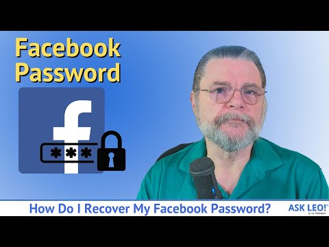 How Do I Recover My Facebook Password?