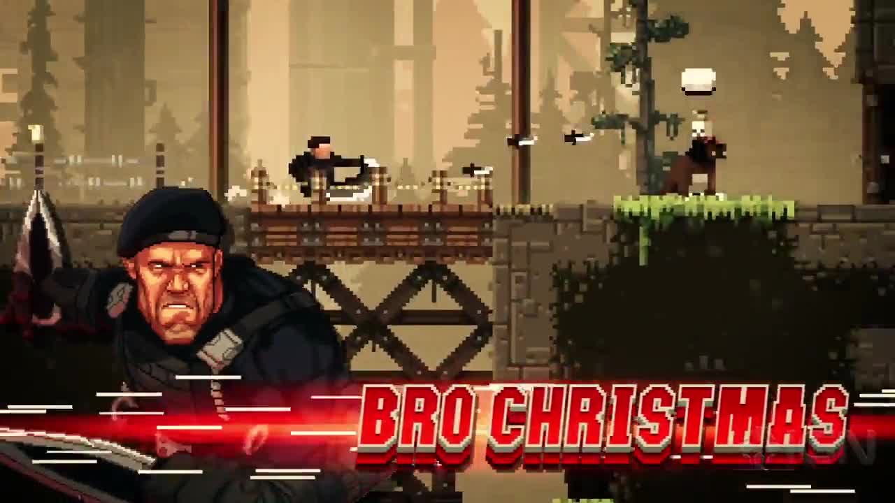 Broforce - The Expendabros Launch Trailer (The Expendables 3)