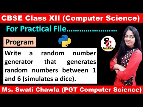 Write a random number generator that generates random numbers between 1 and 6 (simulates a dice).