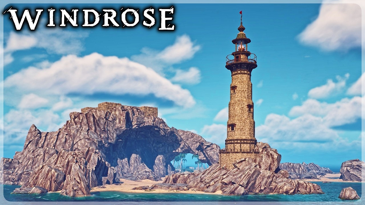 Building a Beautiful Lighthouse in Windrose!