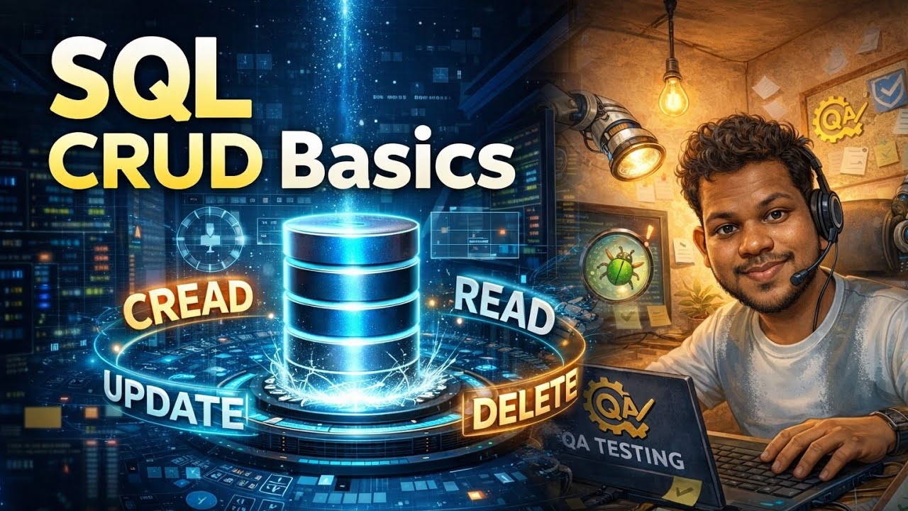 Basic Operations of SQL | CREATE, READ, UPDATE, DELETE (CRUD) Explained