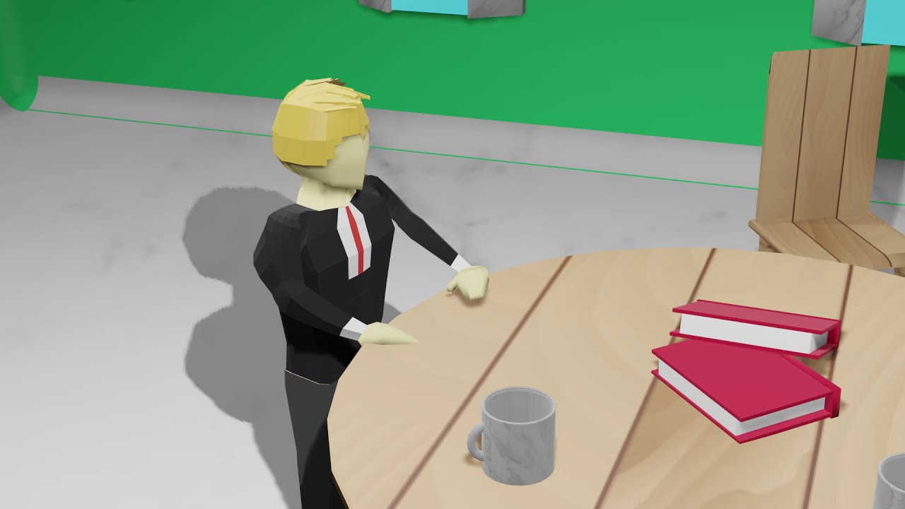 The argument (Quick blender rig testing animation.)